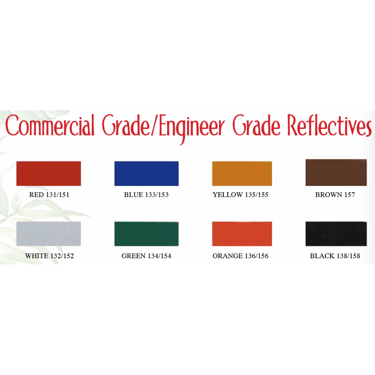 Tape Technologies Engineer Grade Retroreflective Sheeting Styletech ...